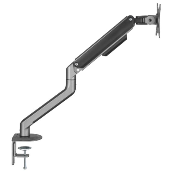INFINITY Grey Single Monitor Economical Spring-Assisted Monitor Arm ...