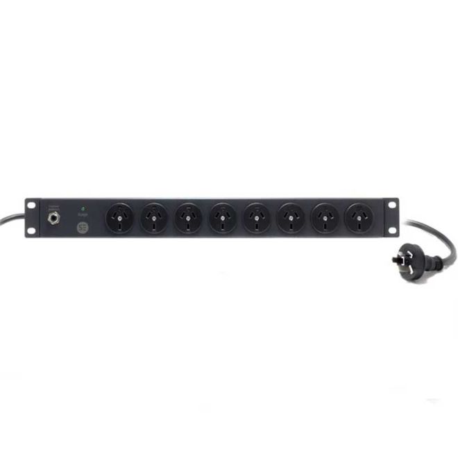 Serveredge Basic 8 Port PDU (8) 3 Pin AUS GPO Output (1) 3 Pin Aus Plug ...