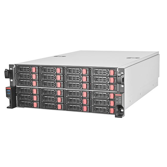 SilverStone RM43-324-RS 4U 24-bay Rackmount Case No PSU | BPC Technology