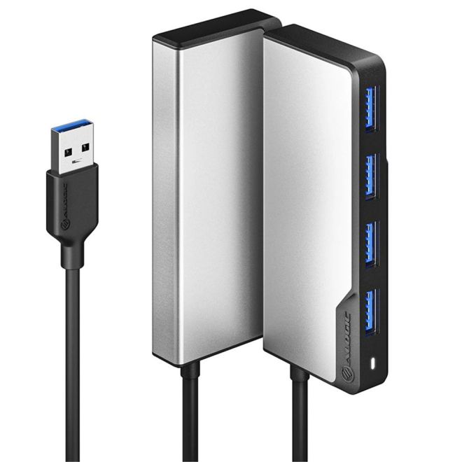 USB-A Fusion SWIFT 4-in-1 Hub -Space Grey | BPC Technology