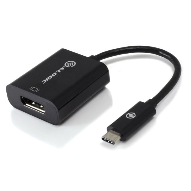 ALOGIC 10cm USBC to DisplayPort Adapter with 4K2K Support Black Color ...