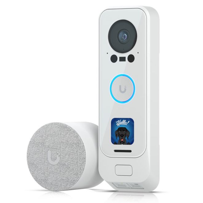 Ubiquiti UniFi Protect UVC-G4 Doorbell Pro PoE Kit-White, 5MP Night ...