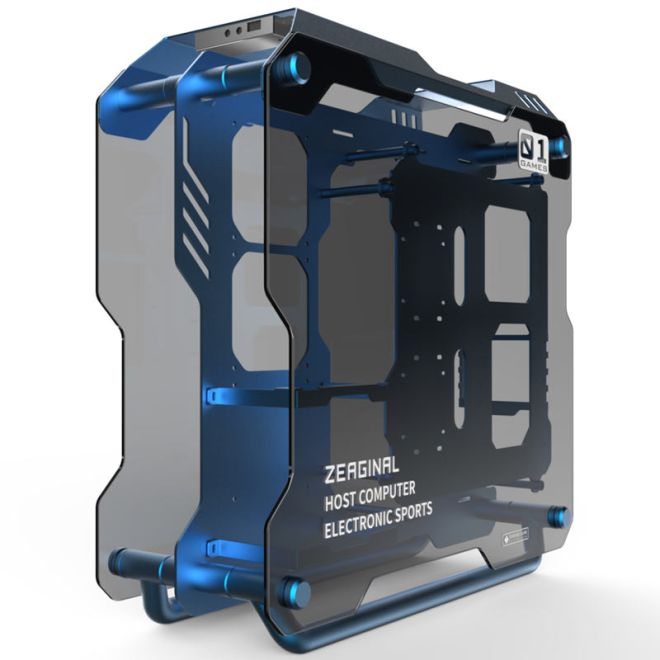 Zeaginal ZC-01 BLUEBERRY Vanity Computer Case Support 360mm Radiator ...