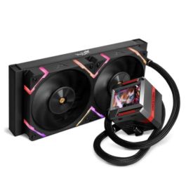 Valkyrie Syn 240mm AIO Cooler with Customiseable 2.4" LCD Display Loki ...